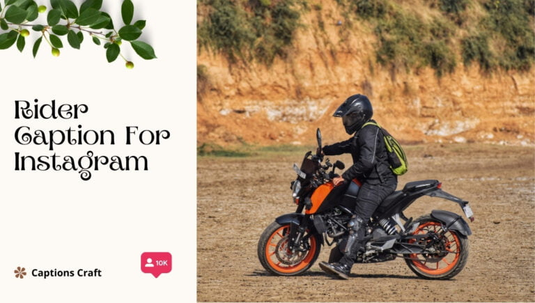 143+ Inspiring Rider Captions For Instagram And Quotes To Fuel Your ...