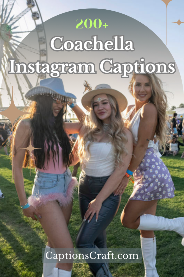 200+ Coachella Instagram Captions To Capture The Ultimate Festival ...