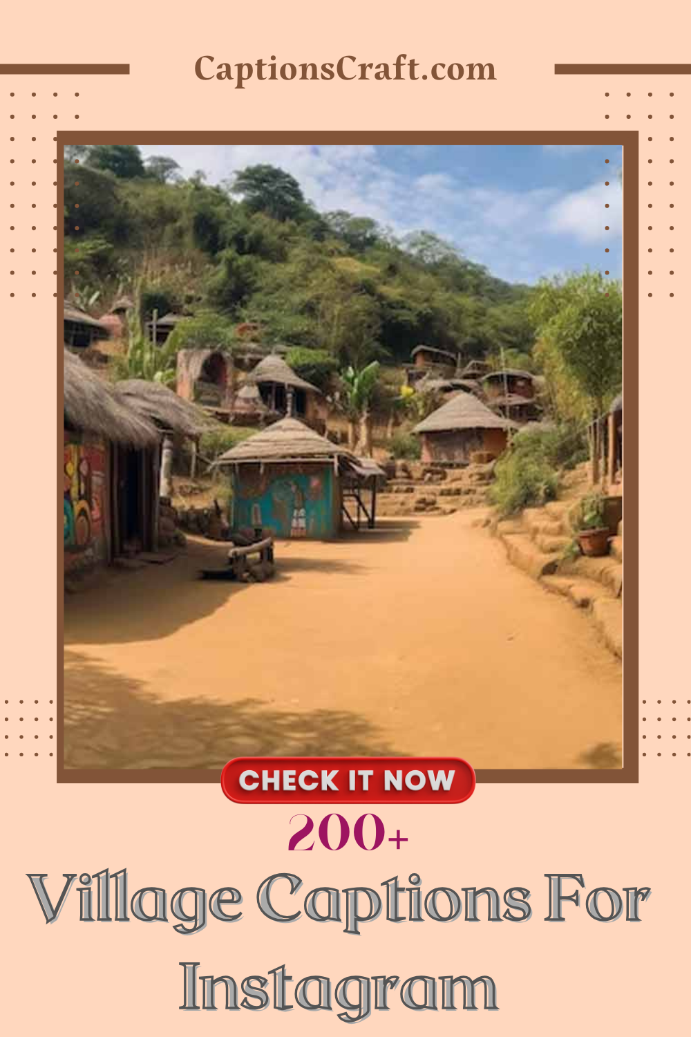 139+ Essential Village Captions For Instagram That Spark Curiosity And ...