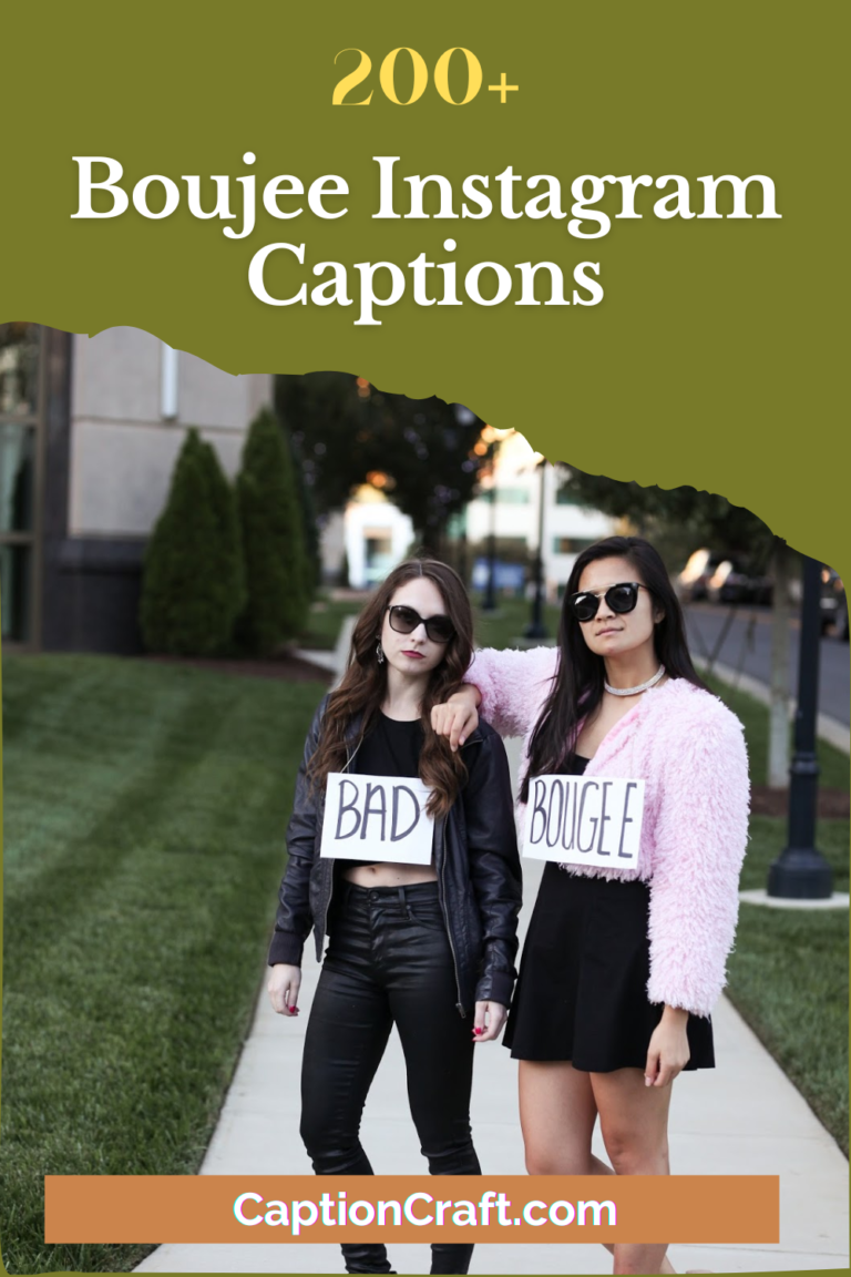 Boujee Instagram Captions: 200+ Glamorous Gems To Elevate Your Posts