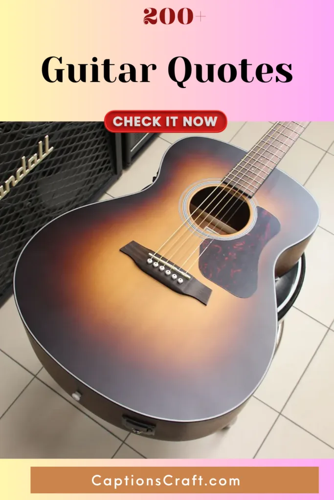 Deep Guitar Quotes