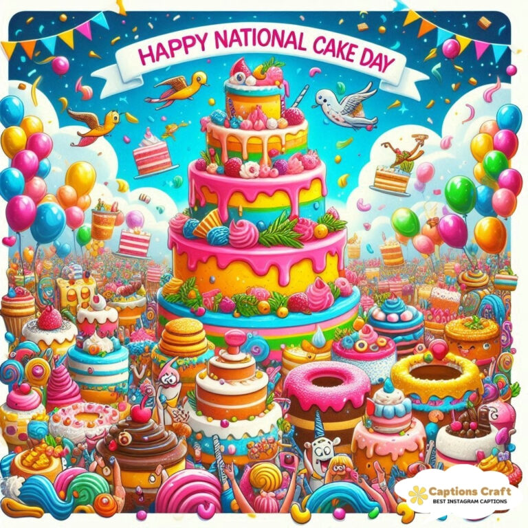 123+ Delightful National Cake Day Captions And Quotes To Sweeten Your Feed