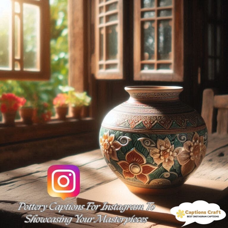 127+ Creative Pottery Captions For Instagram And Inspiring Quotes To Share