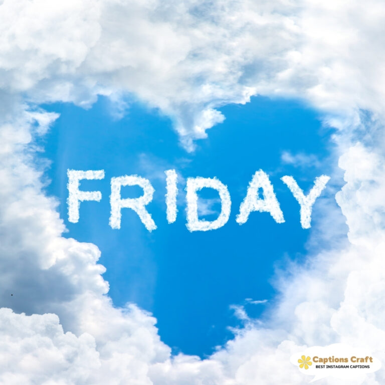 143+ Creative Friday Captions For Instagram And Quotes To Spark Your ...
