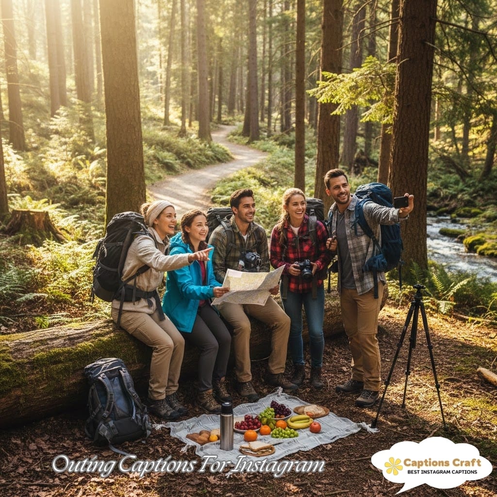 145+ Inspiring Outing Captions For Instagram And Quotes To Brighten ...