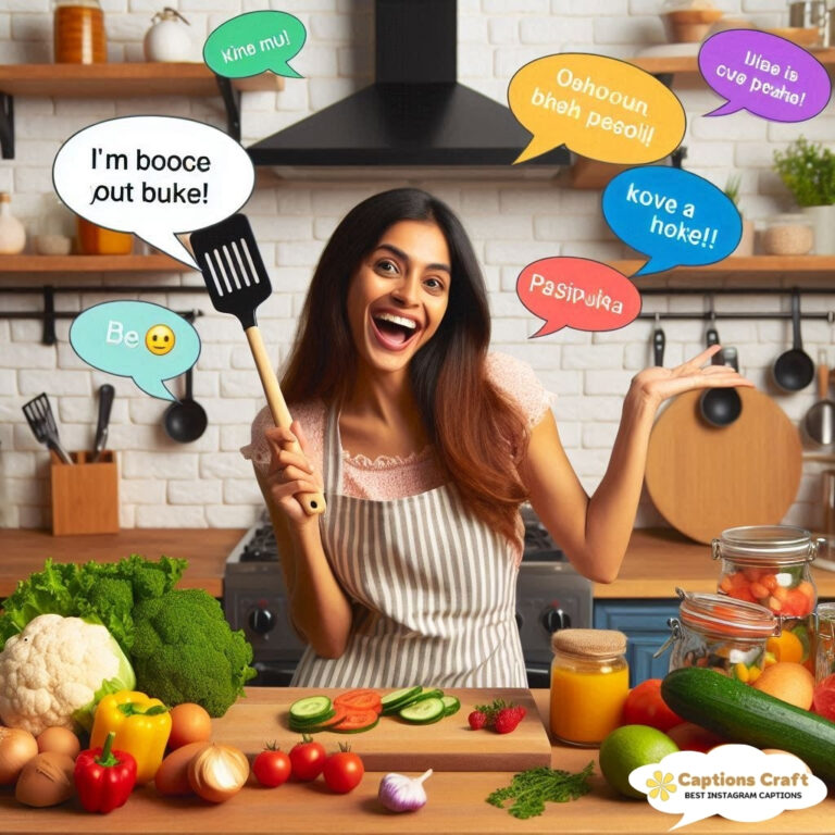 123+ Savory Kitchen Captions For Instagram And Quotes That Spice Up ...